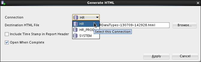 Creating Charts in SQL Developer 4.0