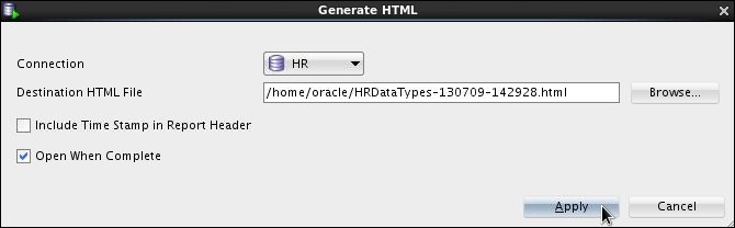 Creating Charts in SQL Developer 4.0