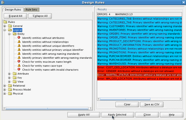 Working with Customizable Design Rules and Transformation Scripts