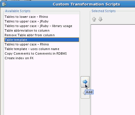Working with Customizable Design Rules and Transformation Scripts