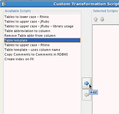 Working with Customizable Design Rules and Transformation Scripts
