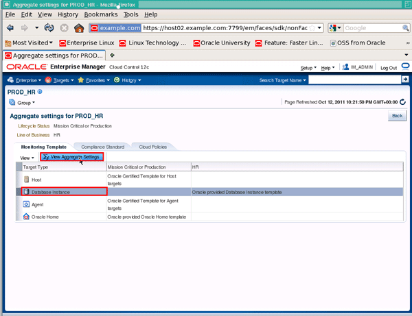 Oracle Enterprise Manager 12c Enterprise Ready Framework: Setup ...