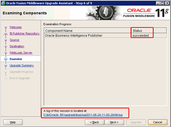 Upgrading Oracle Business Intelligence from 10g to 11g