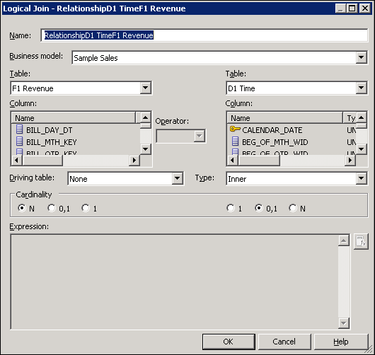 Creating a Repository Using the Oracle BI Administration Tool (12.2.1.0.0)