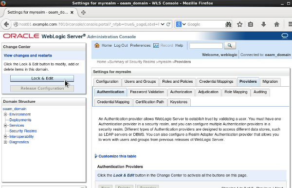 Integrating OAM, OAAM and OIM 11gR2PS3: Configuring OAAM
