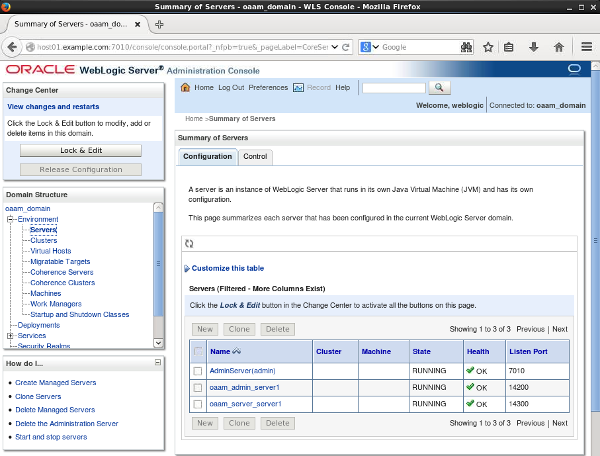 Integrating Oam Oaam And Oim 11gr2ps3 Configuring Oaam