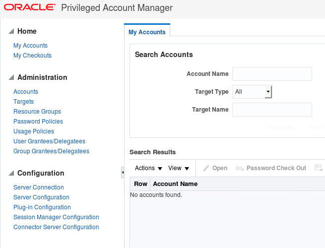 Integrating Oracle Privileged Account Manager (OPAM) with Oracle ...