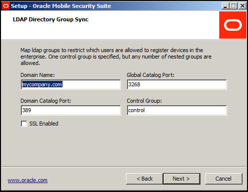 Installing and configuring Oracle Mobile Security Suite(OMSS) on Windows using Kerberos with ...