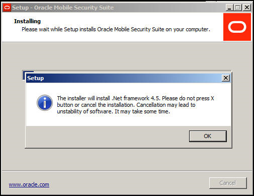 Installing and configuring Oracle Mobile Security Suite(OMSS) on Windows using Kerberos with ...