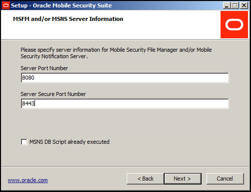 Installing and configuring Oracle Mobile Security Suite(OMSS) on Windows using Kerberos with ...