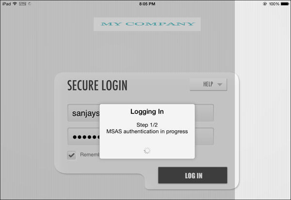 Securing Mobile Applications developed using Mobile Application Framework(MAF) with OMSS