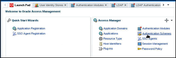 OMSS integration with OAM with OUD in the backend