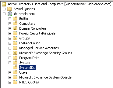 Install and Configure OAM-OMSS topology with AD as LDAP Directory ...