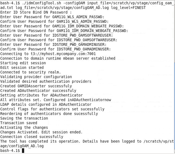Install and Configure OAM-OMSS topology with AD as LDAP Directory (using Kerberos with Password ...
