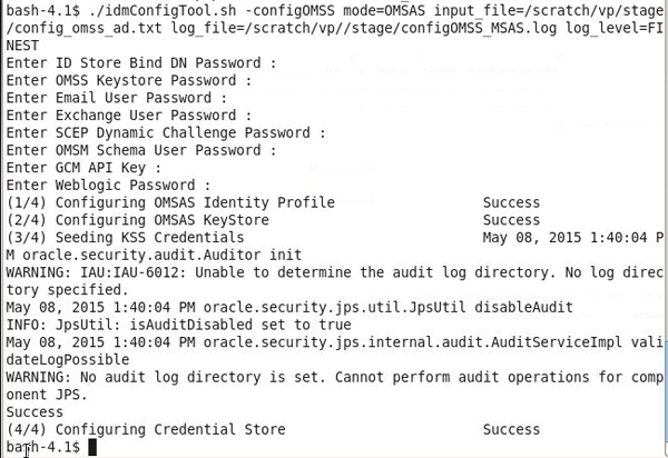 Install and Configure OAM-OMSS topology with AD as LDAP Directory (using Kerberos with Password ...