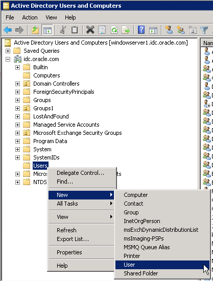 Install and Configure OAM-OMSS topology with AD as LDAP Directory (using Kerberos with Password ...