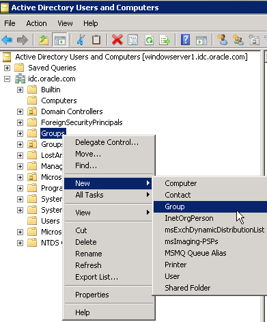 Install and Configure OAM-OMSS topology with AD as LDAP Directory (using Kerberos with Password ...