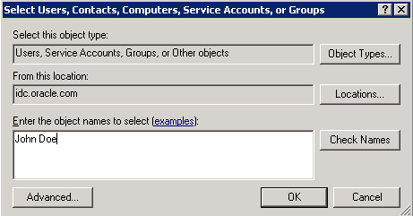 Install and Configure OAM-OMSS topology with AD as LDAP Directory (using Kerberos with Password ...