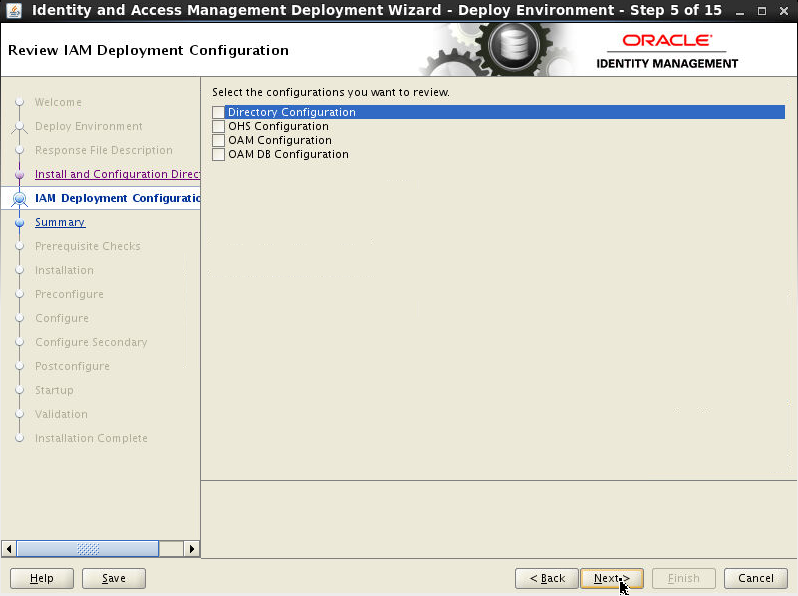 Install and Configure OAM-OMSS Topology using IDM LCM Tool with OUD
