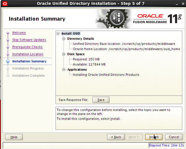 Install and Configure OAM-OMSS topology with OUD as LDAP Directory using Manual Steps