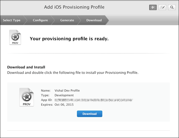 Obtaining Signing Certificate and Provisioning Profile from Apple