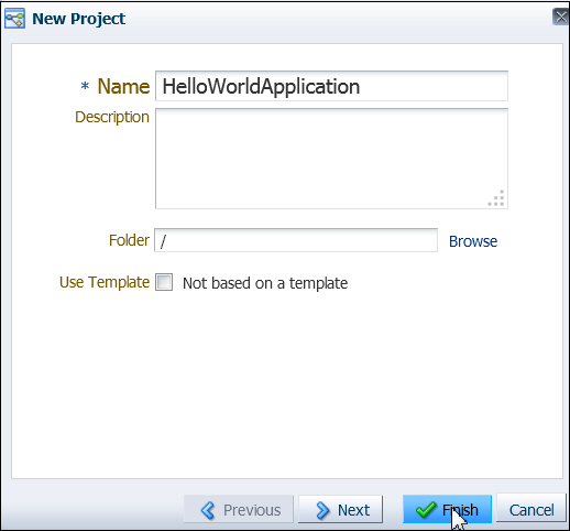 Creating a Web Form Using Oracle Business Process Composer;