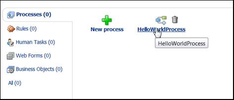 Creating a Web Form Using Oracle Business Process Composer;
