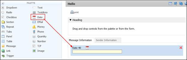Creating a Web Form Using Oracle Business Process Composer;
