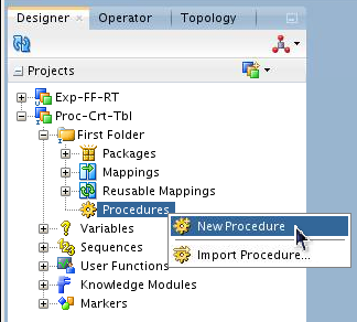 ODI 12c - Procs, Scenarios