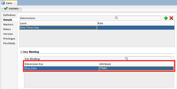 Oracle Data Integrator 12.2.1: Creating Cubes and Dimensions