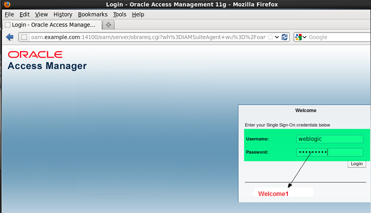 Native Mobile login using Oracle Mobile and Social Access Management