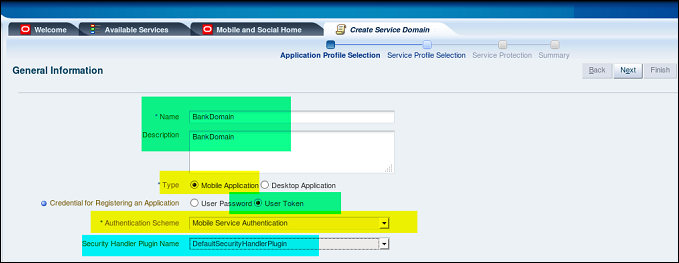 Native Mobile login using Oracle Mobile and Social Access Management