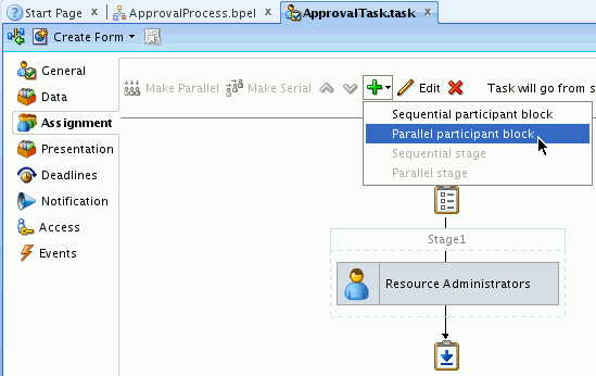 Create Custom Approval Processes for Assigning Resources to a User