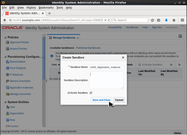 Provisioning OIM Accounts