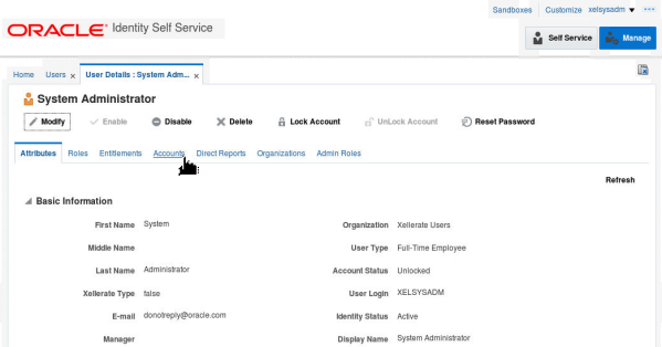 Provisioning OIM Accounts