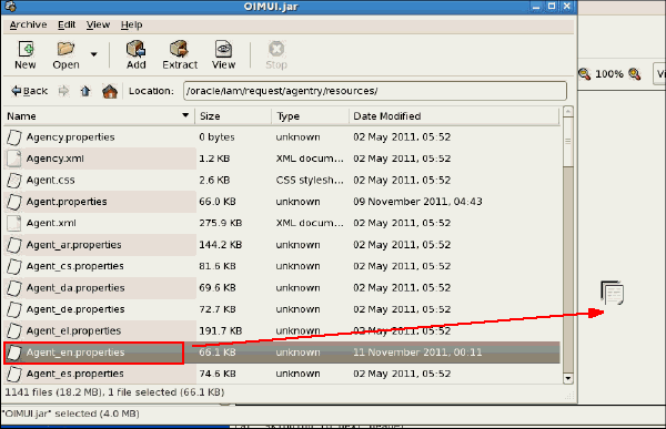 Modifying a JAR File with UI Tools
