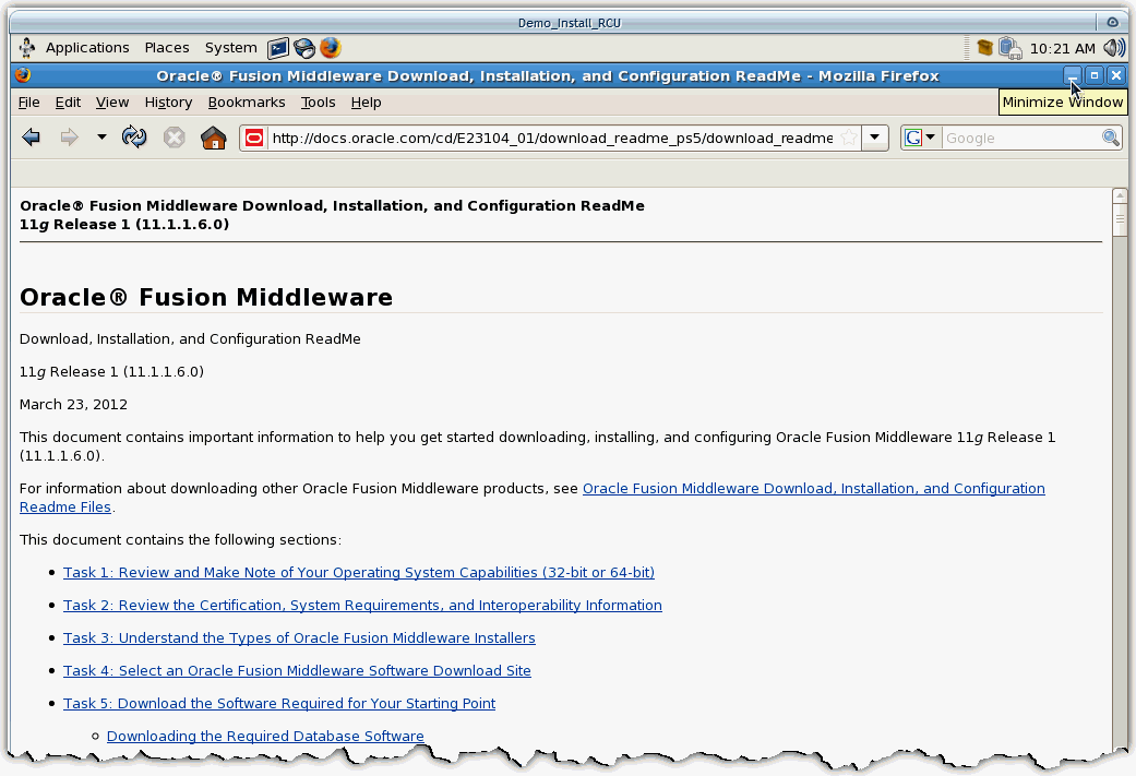 WebCenter Content (WCC) Installation: Part 1 - Configuring the Database ...