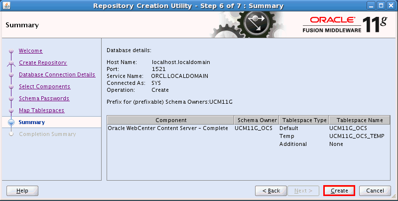 WebCenter Content (WCC) Installation: Part 1 - Configuring the Database ...