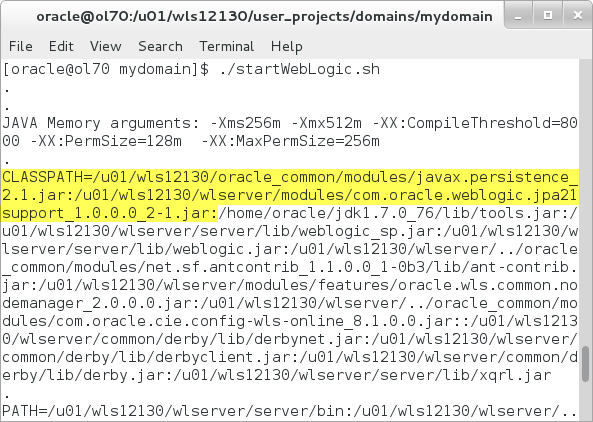 Oracle WebLogic Server 12.1.3 Developer Guide: Enabling Java EE 7 Features