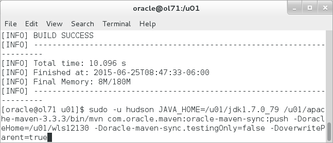 Oracle WebLogic Server 12.1.3 Developer Guide: Continuous Integration