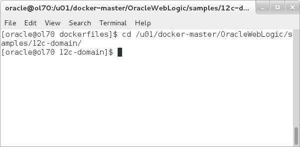 Oracle WebLogic Server 12.1.3 Developer Guide: Using Docker with ...