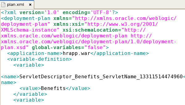 Oracle WebLogic Server 12c: Creating and Using a Deployment Plan