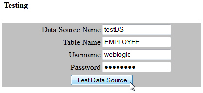 Oracle WebLogic Server 12c: Configuring a JDBC Data Source