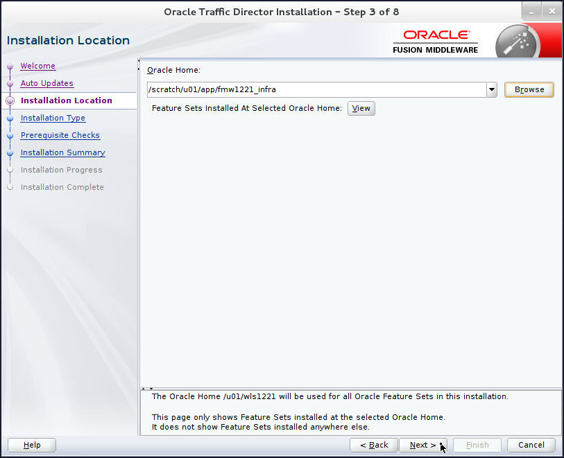Traffic Director 12c (12.2.1): Installing Oracle Traffic Director