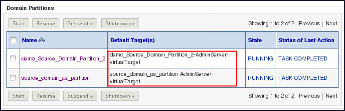 WebLogic Server 12c(12.2.1): Domain To Partition Conversion Tool