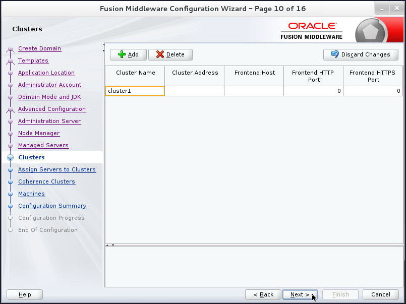 WebLogic Server 12c(12.2.1): Configuring Oracle Traffic Director as a Cluster Proxy
