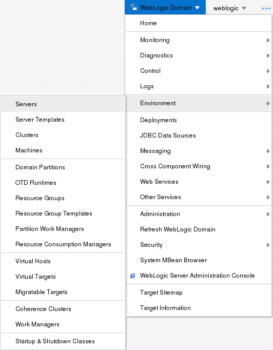 Oracle WebLogic Server 12c (12.2.1): Configuring a Single Domain Partition