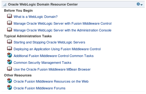 Using Fusion Middleware Control to Manage WebLogic Server