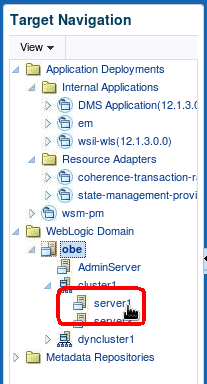 Using Fusion Middleware Control to Manage WebLogic Server