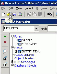Managing Oracle Forms Menu Modules